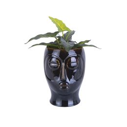 Tchibo - Blumen&uuml;bertopf - dunkelbraun