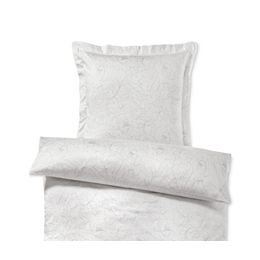 Tchibo - Premium Satin-Bettw&auml;sche - wei&szlig;