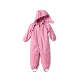 Tchibo - Softshell-Einteiler aus recyceltem Material - M&auml;dchen - Gr. 122/128 - rosa