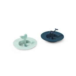 Tchibo - 2 Abflusssiebe - blau