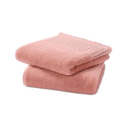 Tchibo - 2 Premium-Handt&uuml;cher - ros&eacute;