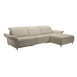 Tchibo - ADA trendline Ecksofa &raquo;Maurice&laquo; mit Relaxfunktion - 280x187x83cm - chrom - Polyester / Holz / Schaumstoff
