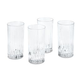 Tchibo - 4 Longdrinkgl&auml;ser - transparent