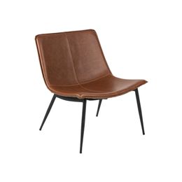 Tchibo - Loungestuhl - 65,5x68x77,5cm - schwarz - Polyurethan / Metall