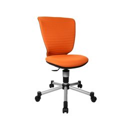 Topstar-Kinderschreibtischstuhl &raquo;Titan Junior 3D&laquo; - 44x40x86cm - silber - Polyamid / Stahl / Polyester