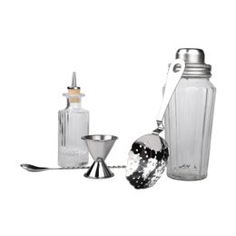 Tchibo - Ronin-Cocktail-Set &raquo;Bar Collection Retro&laquo; - silber