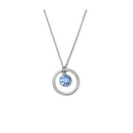 Tchibo - Kette verziert mit Swarovski Kristall - silber