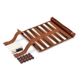 Tchibo - Backgammon zum Aufrollen - schwarz