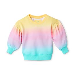 Tchibo - Sweatshirt - M&auml;dchen - Gr. 122/128 - t&uuml;rkis/print