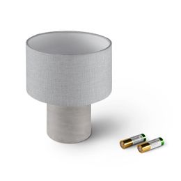 Tchibo - LED-Tischleuchte - grau