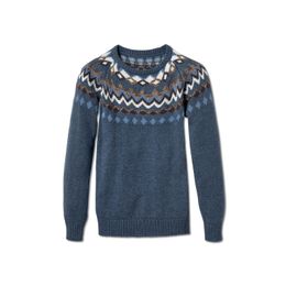 Tchibo - Norweger-Strickpullover - M&auml;dchen - Gr. 110/116 - hellblau