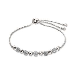 Tchibo - Armband veredelt mit Kristallen von Swarovski - silber