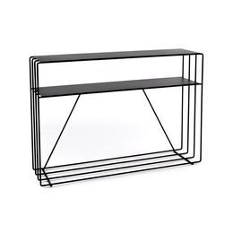 Tchibo - Konsolentisch &raquo;Ria&laquo; - 125x30x86cm - schwarz - Stahl / Blech