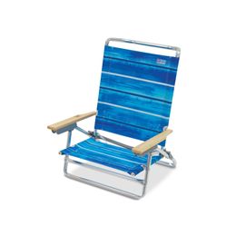 Tchibo - Rio Brands-Alu-Strandstuhl &raquo;Lay Flat&laquo; - blau