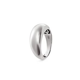 Tchibo - Breiter Ring - Damen - Gr. 18 - silber