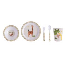 Tchibo - Kinder-Geschirrset &raquo;Jungle&laquo; - mehrfarbig