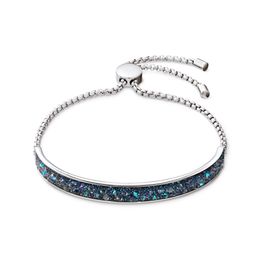 Tchibo - Armband mit funkelnder Kristalleinlage - silber