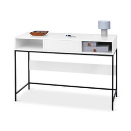 Tchibo - Schreibtisch-Konsole - 120x48x78,5cm - schwarz - Holz / Metall