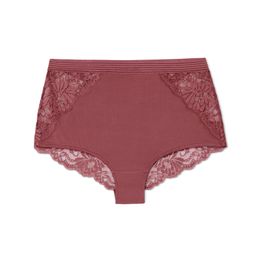 Tchibo - Spitzen-Panty - Damen - Gr. M - terrakotta