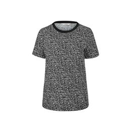 Tchibo - Bedrucktes T-Shirt - Damen - Gr. L - schwarz