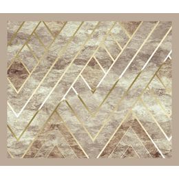 Tchibo - Vliestapete &raquo;Art Deco&laquo; - beige