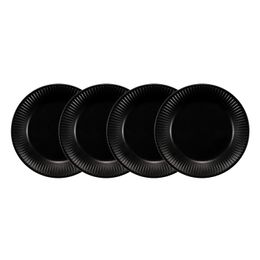 4 Bodum Dessertteller &raquo;Douro&laquo; - schwarz