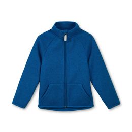 Tchibo - Strickfleece-Jacke - Herren - Gr. 122/128 - blau