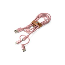 Tchibo - 3-in-1-Ladekabel - ros&eacute;