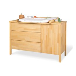Pinolino-Wickelkommode &raquo;Enno&laquo; - 141x52x100cm - braun - Buchenholz / Holz / Stahl