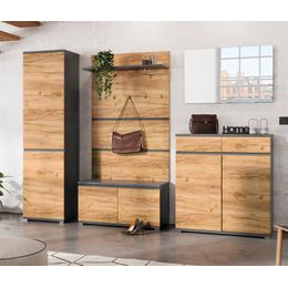 Tchibo - Schuhschrank &raquo;Lissabon&laquo; - 96x40x103cm - anthrazit -
