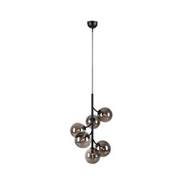 Tchibo - Deckenleuchte - 43x43x66cm - schwarz - Metall / Glas