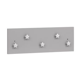 Tchibo - Hakenpaneel &raquo;Moonlight&laquo; - 56x4,5x19,5cm - silber - Holz / Kunststoff