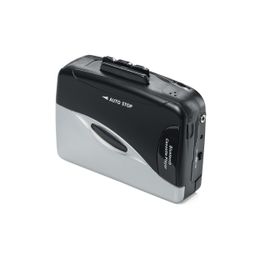 Tchibo - Tragbarer Kassettenplayer mit Bluetooth - silber