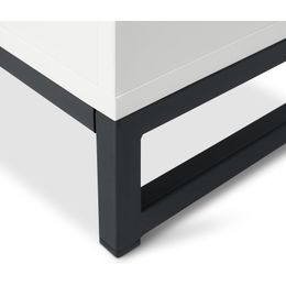 Tchibo - Sitztruhe mit viel Stauraum - 75x45x39cm - schwarz -