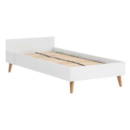 Tchibo - Kinderbett &raquo;Moonlight&laquo; - 96x204x37,5cm - braun - Holz / Eichenholz / Metall
