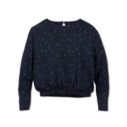 Tchibo - M&auml;dchen-Shirt - M&auml;dchen - Gr. 170/176 - dunkelblau/print