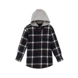 Tchibo - Flanellhemd - Jungen - Gr. 158/164 - dunkelblau/kariert