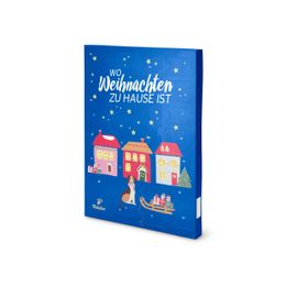 Tchibo Adventskalender mit Gewinnspiel - blau