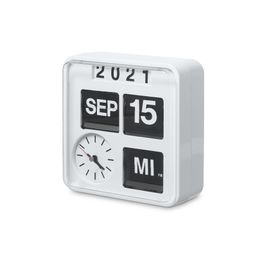 Tchibo - Wanduhr mit Kalender - schwarz