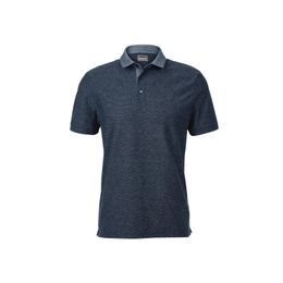 Tchibo - Jacquard-Poloshirt - Herren - Gr. XXL - dunkelblau
