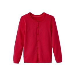 Tchibo - Strickjacke - M&auml;dchen - Gr. 98/104 - rot