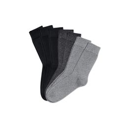Tchibo - 7 Paar Socken - Herren - Gr. 44-46 - anthrazit