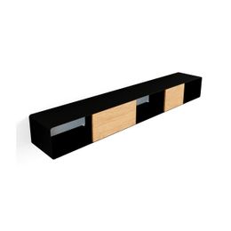 Tchibo - Wandkonsole &raquo;Sion&laquo; - 120x19x15cm - schwarz -
