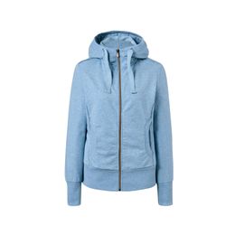 Tchibo - Sweatjacke mit Kapuze - Damen - Gr. XL - hellblau