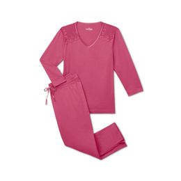 Tchibo - Pyjama - Damen - Gr. M - pink