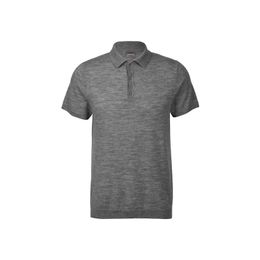 Tchibo - Merino-Poloshirt - Herren - Gr. 56 - grau