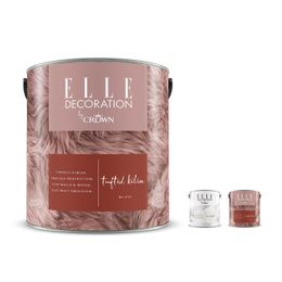 Tchibo - Elle Decoration by Crown Premium-Wandfarbe im Set mit 2 Testern - rostrot