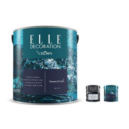 Tchibo - Elle Decoration by Crown Premium-Wandfarbe im Set mit 2 Testern - blau