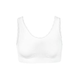 Tchibo - Seamless-Bustier - Damen - Gr. L - wei&szlig;