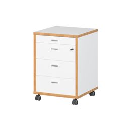 Tchibo - Rollcontainer &raquo;Helsinki&laquo; - 43x44x59cm - schwarz - Holz / Kunststoff